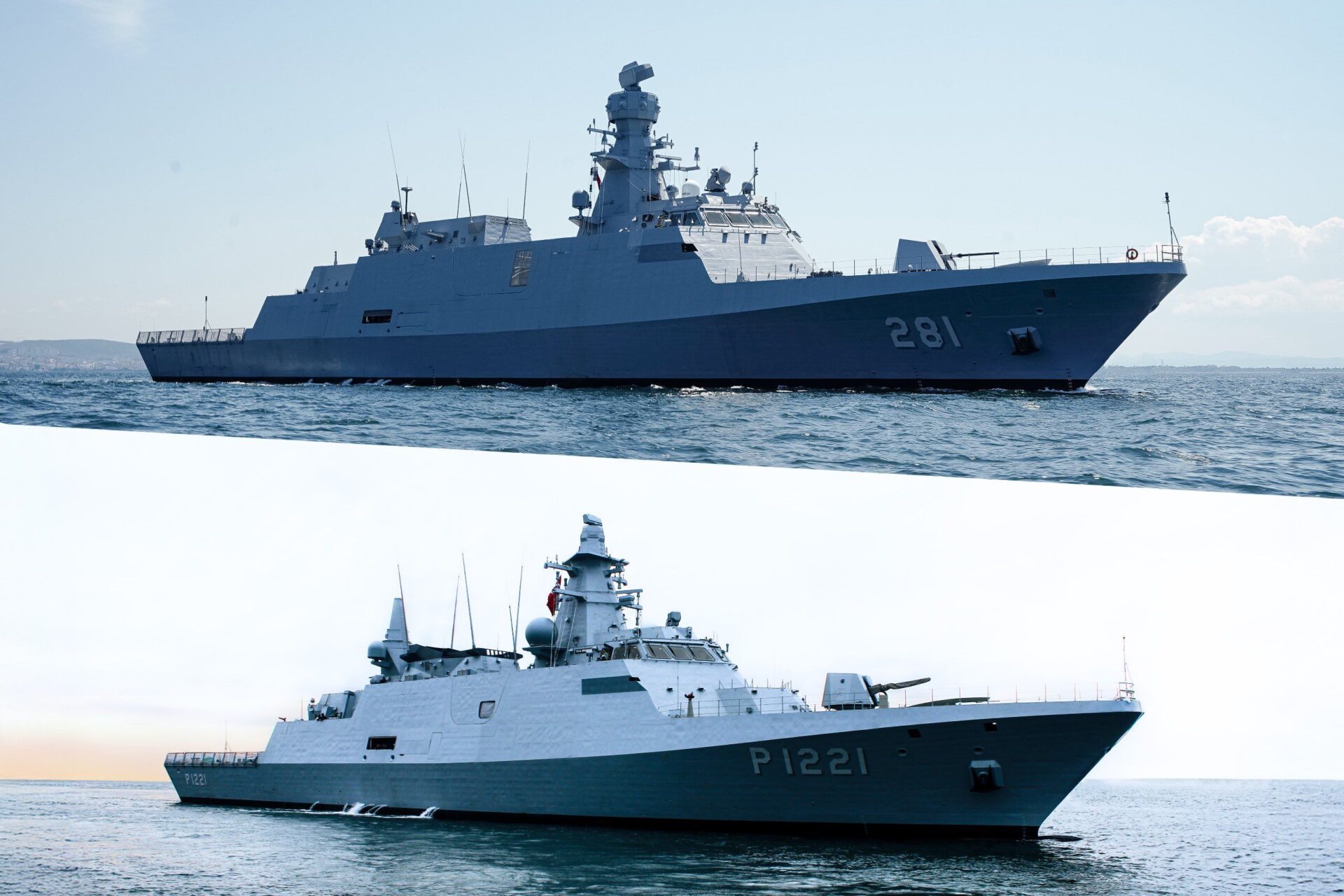 Pakistan’s First Locally Built MİLGEM Corvette PNS BADR Begins Sea ...