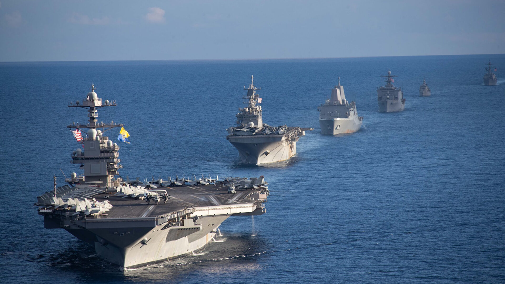 U.S. Navy Carrier Strike Groups Absent from Middle East as Iran Crisis ...