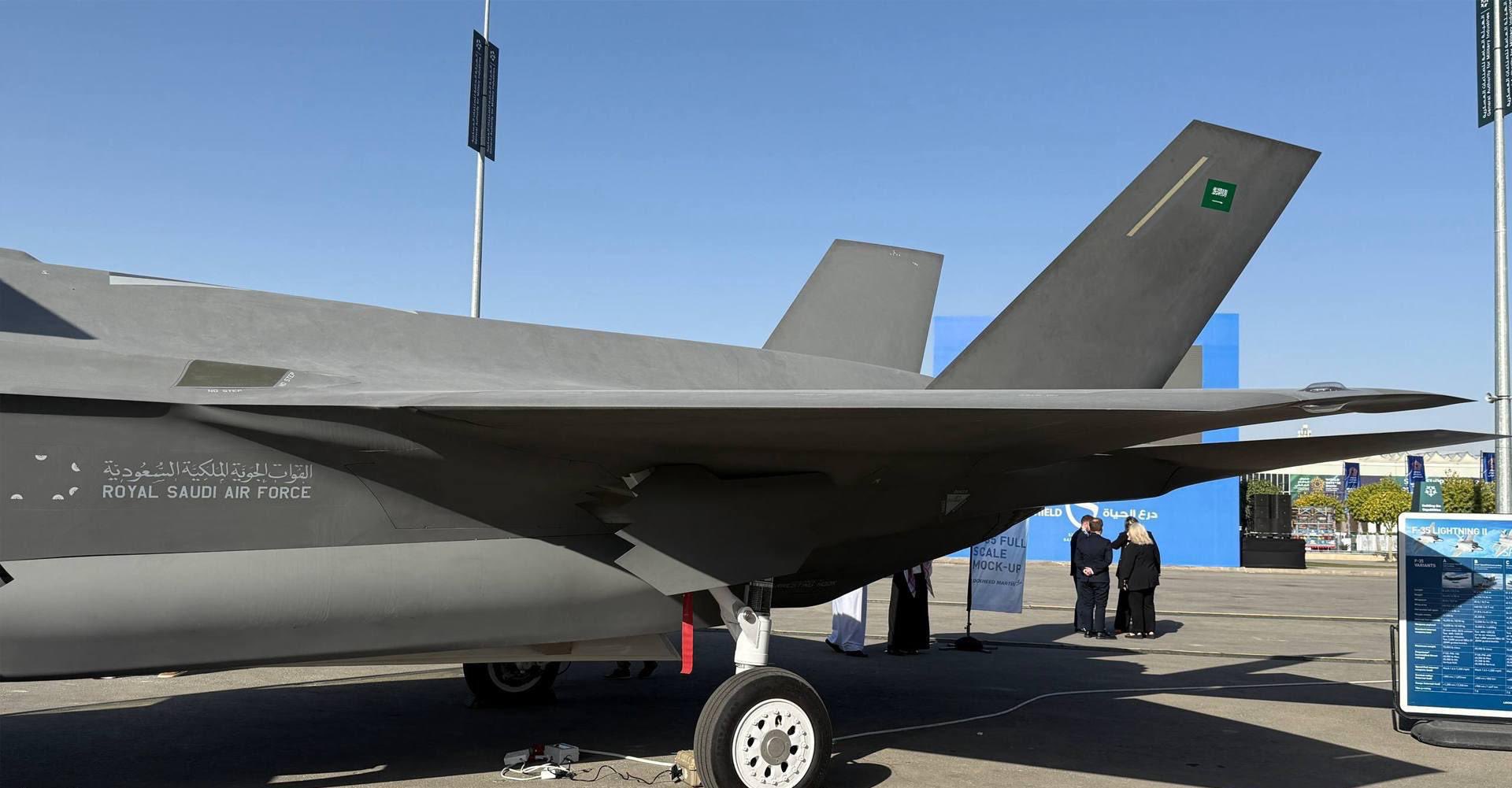 [VIDEO] Saudi-Flagged Lightning II at World Defense Show 2026 Signals ...
