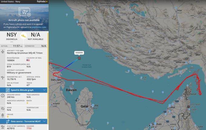 MQ-4C Triton Amerika Hilang Selepas Kod Kecemasan 7700: Adakah Iran ...