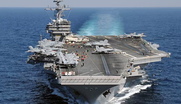 U.S. Supercarrier Forced to Flee Red Sea: USS George H.W. Bush Takes ...