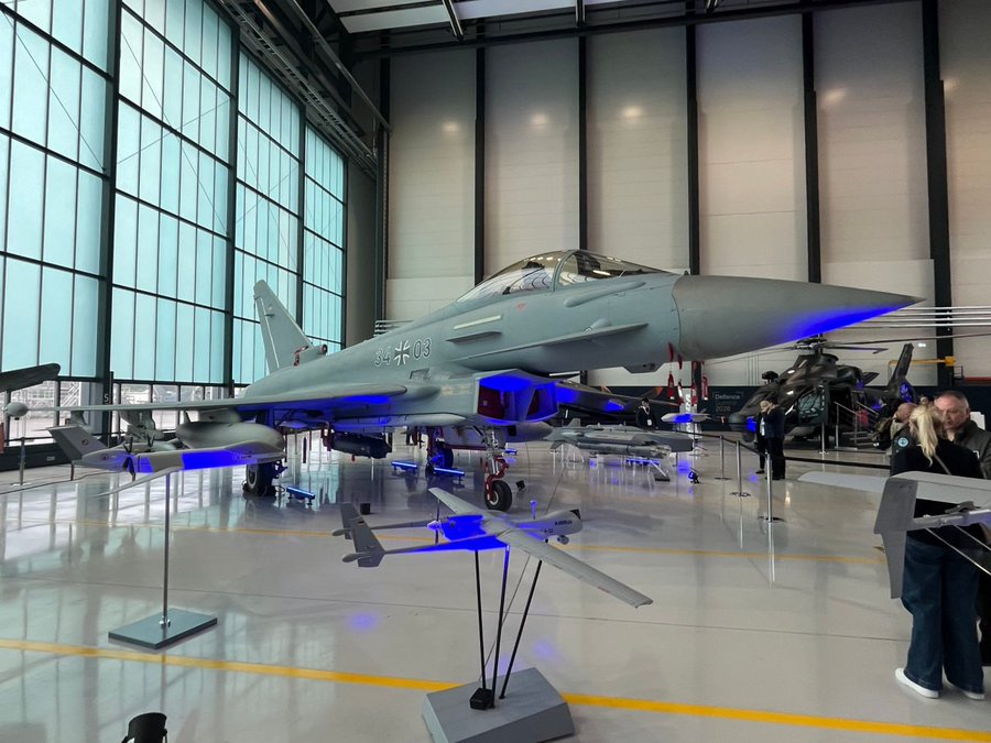 Germany Unveils Eurofighter Typhoon Tranche 4 With AESA Radar and ...
